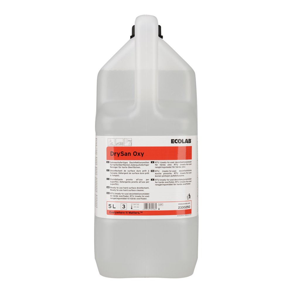 Desinfektionsmiddel - Ecolab DrySan Oxy - 5 liter
